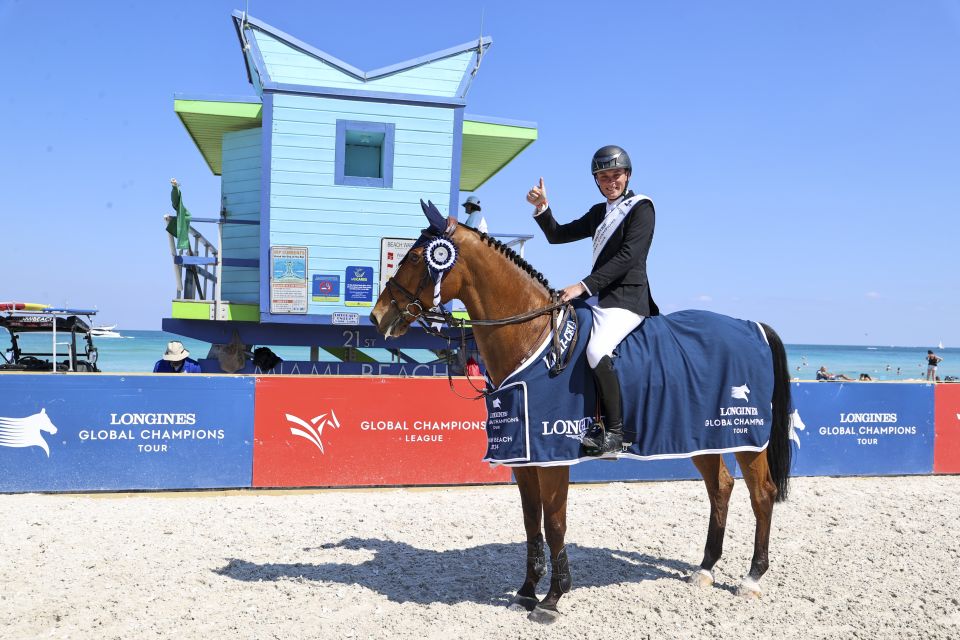 HH Conrad Z son Claptonn Mouche wins Miami LGCT Grand Prix